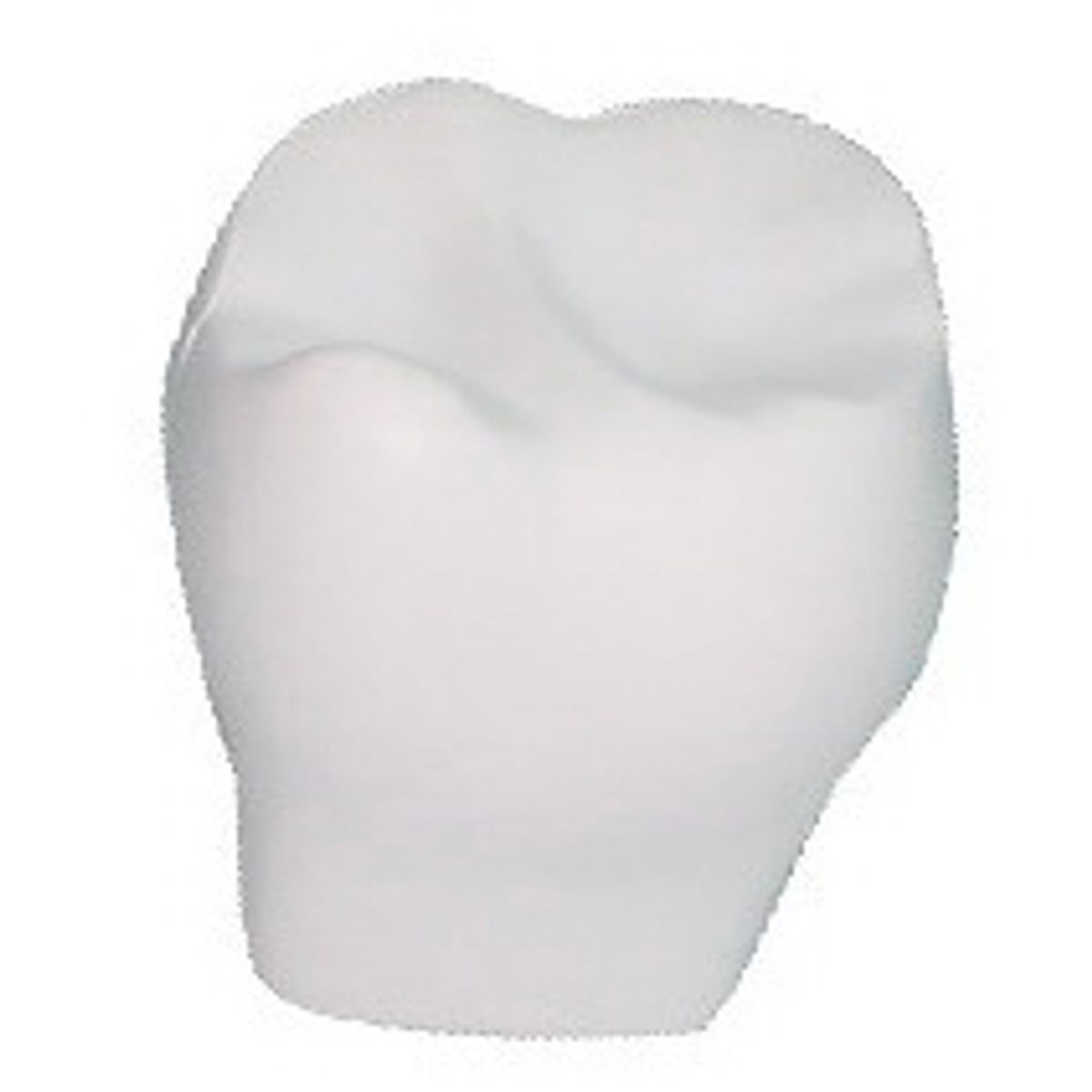 White Tooth Shape Stress Reliever