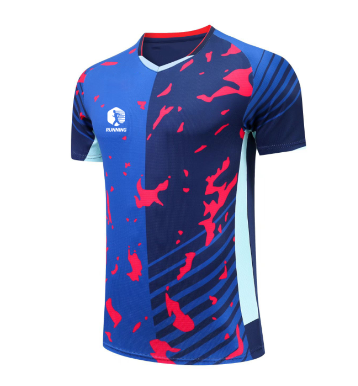 Unisex Adults 100%Polyester Sublimated Raglan T-shirt