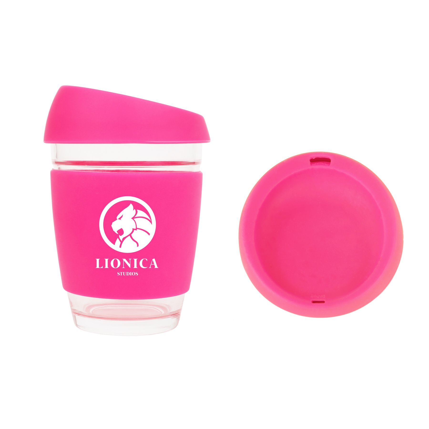 12 OZ Reusable Glass Coffee Cup 12 OZ Reusable Glass Coffee Cup