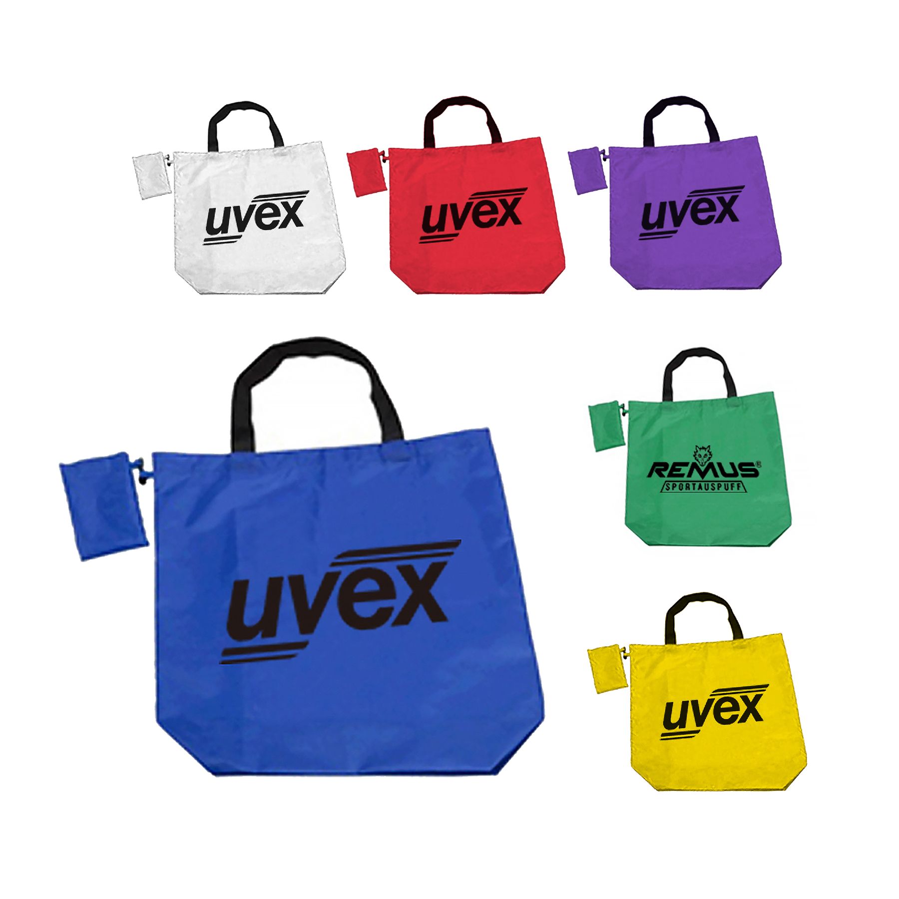 Foldaway Shopping Bag with Clip