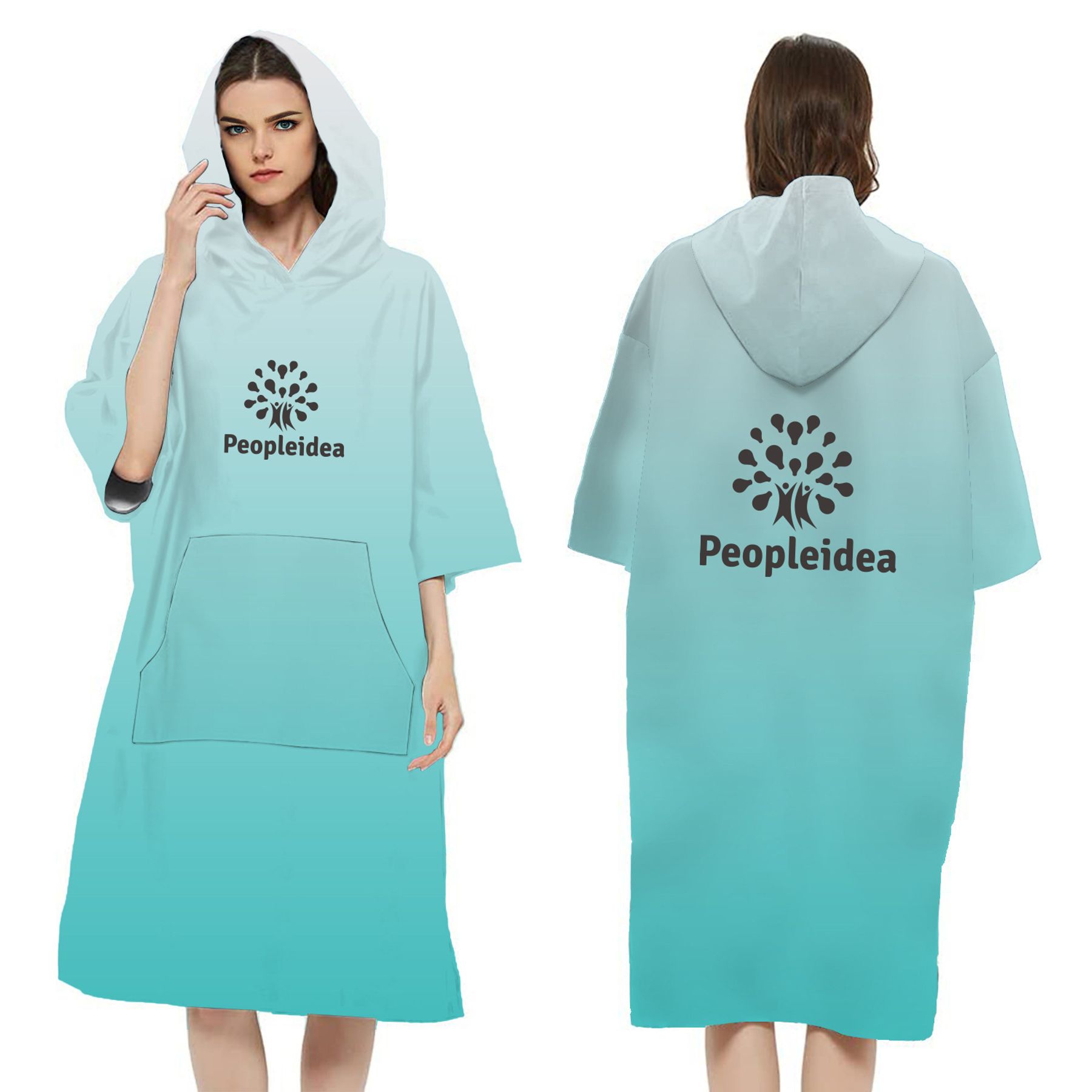 100%Microfibre Sublimation Hooded Change Towel