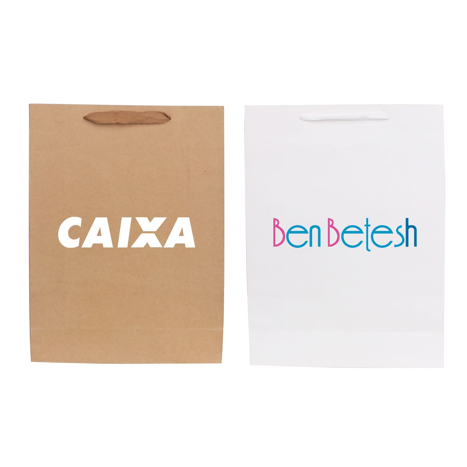 Small Vertical Paper Bag with Rope Handle(150 x 220 x 90mm)